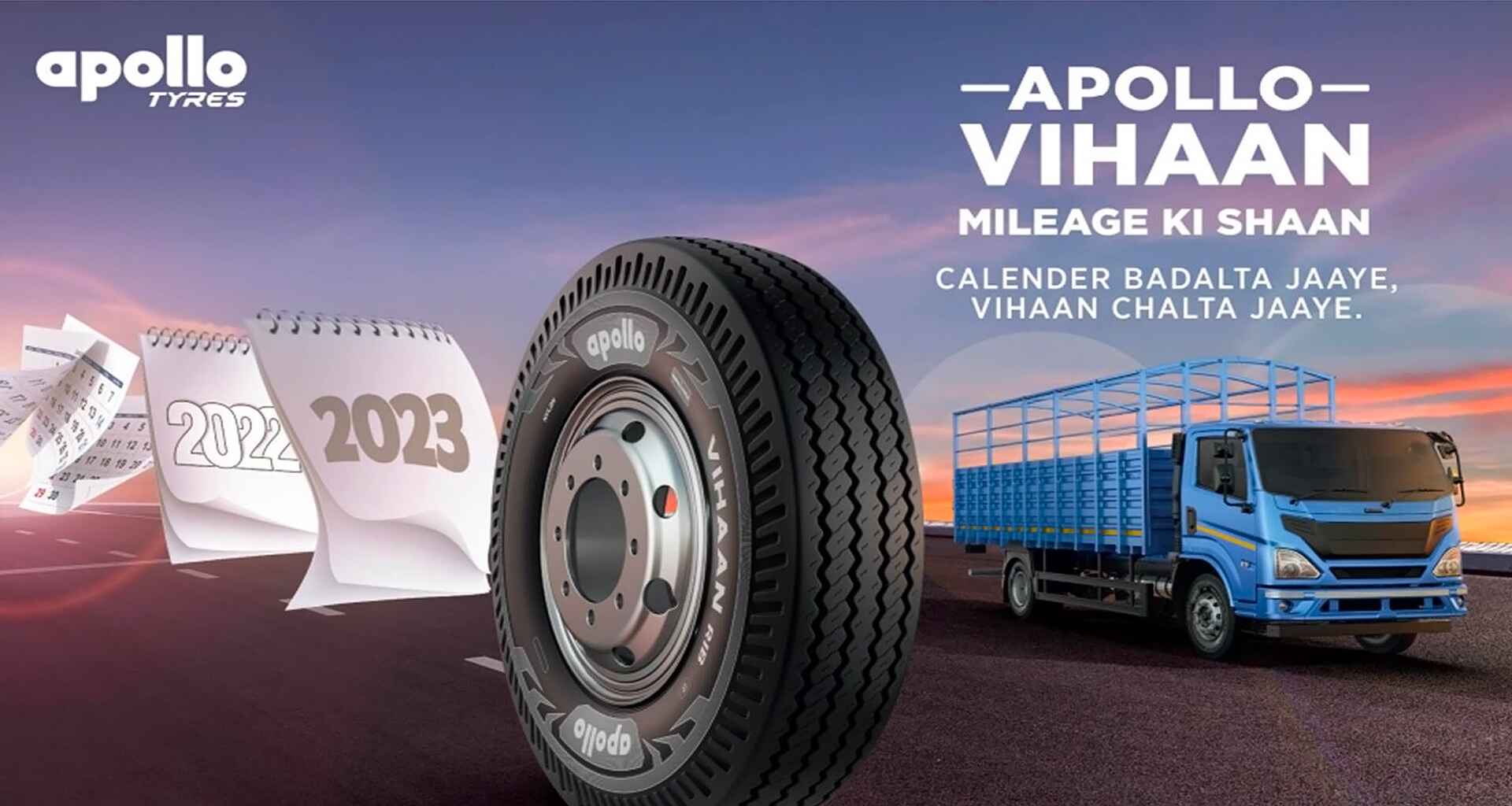 Apollo Vihaan - Light Truck Tyres | Tata 407 Tyres