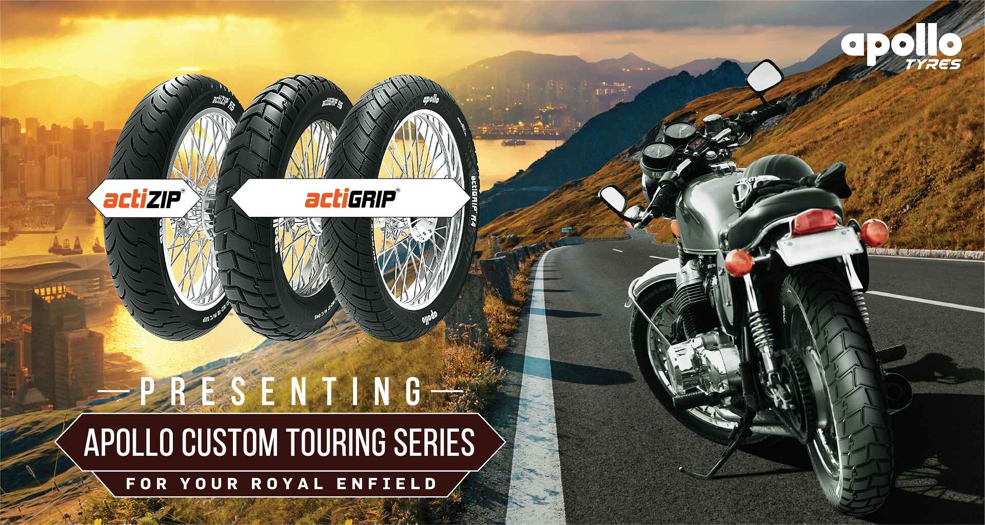 Apollo ActiGRIP Shift Adventure into cruise mode | Apollo Tyres