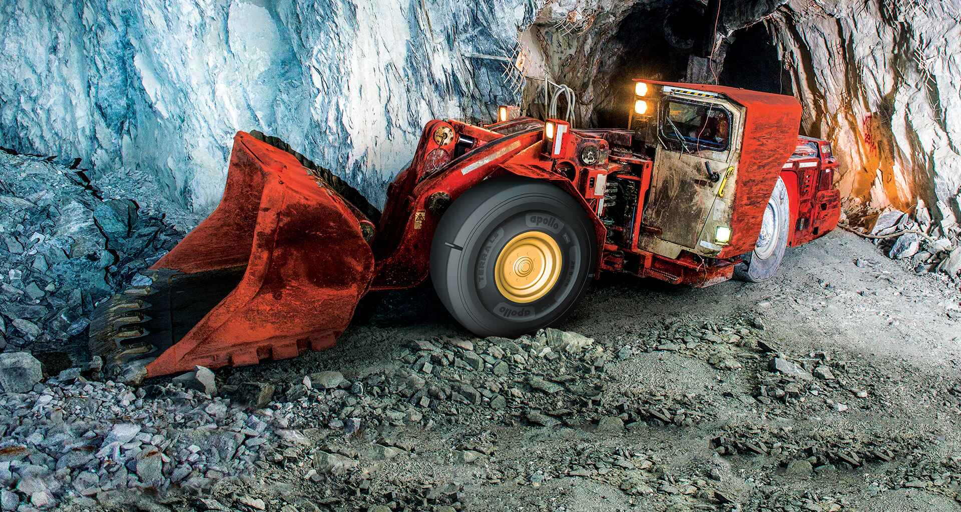 OTR Tyres for Earthmovers, Dumpers and Compactors | Apollo Tyres