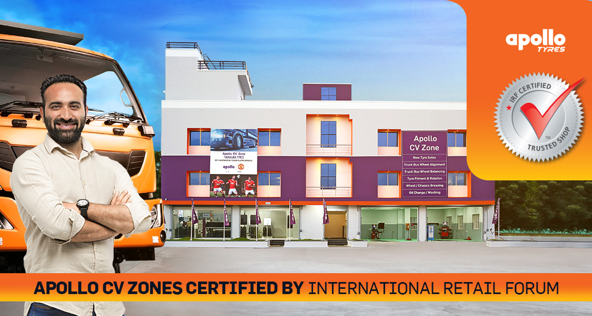 CV Zones for Commercial Vehicle in Tamil Nadu & Jodhpur | Apollo Tyres