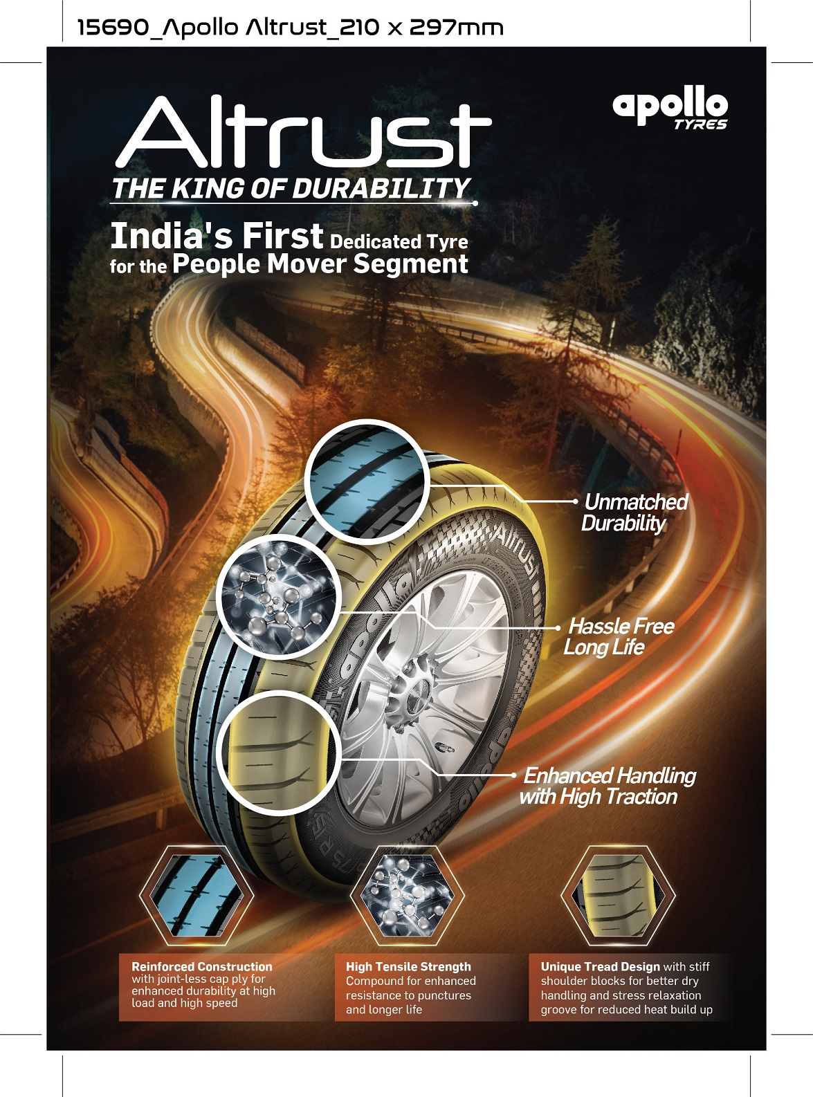 Altrust Car, SUV & Van Tyres | Apollo Tyres
