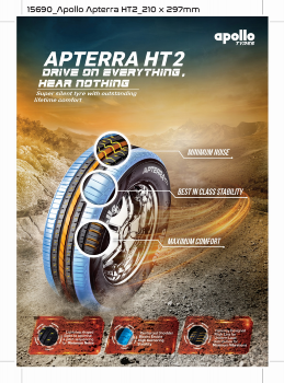 Apterra HT 2 Car, SUV & Van Tyres | Apollo Tyres
